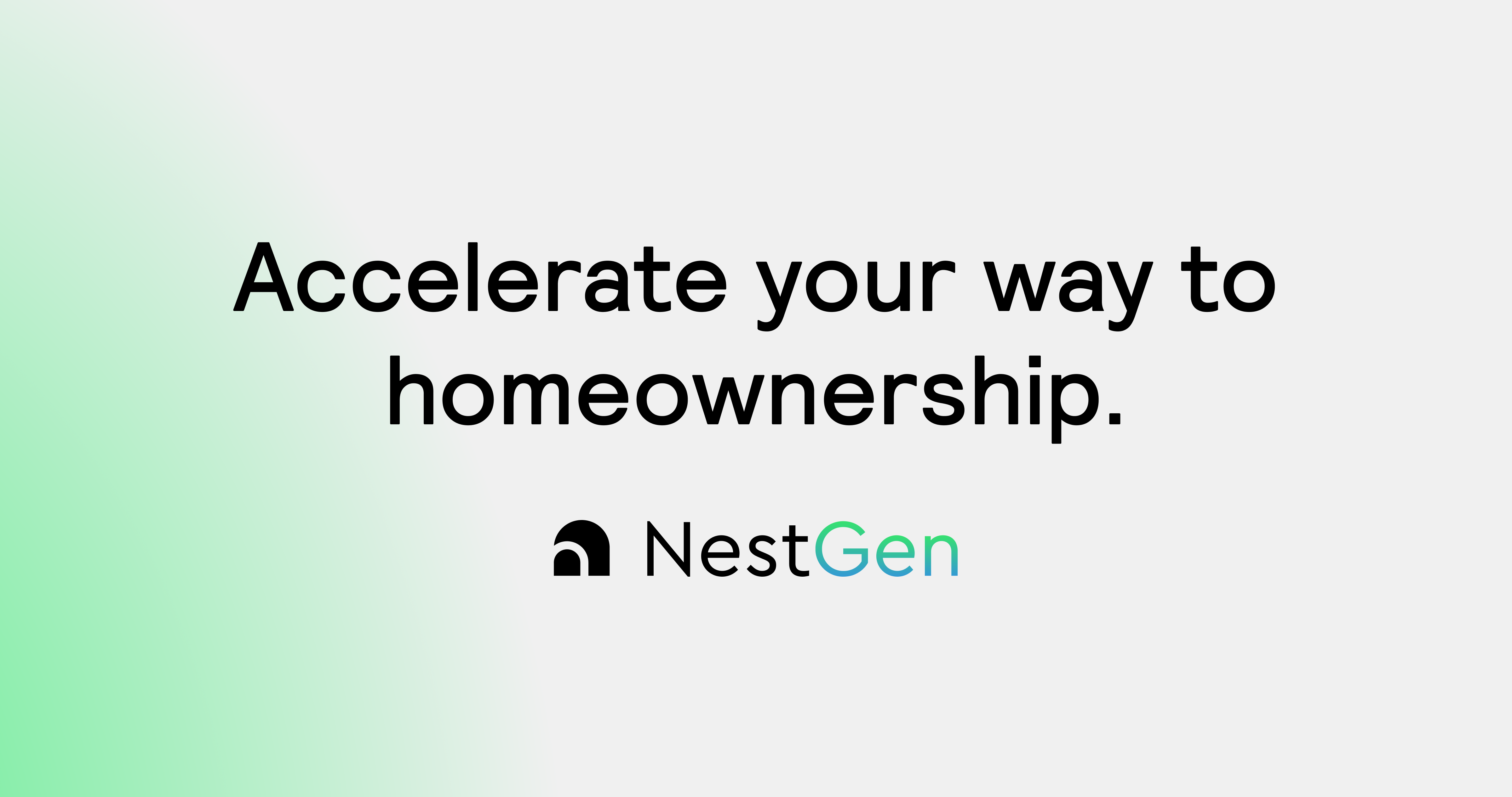 NestGen | The first homebuying accelerator has arrived